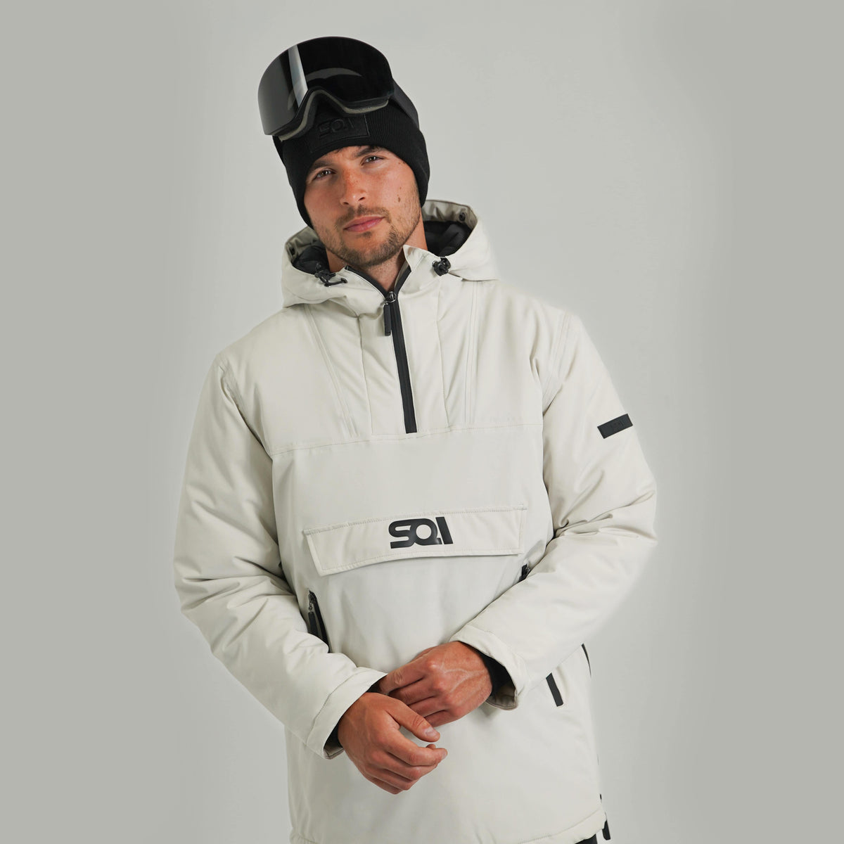 SQI DEZЭ'RT White Ski Jacket – www.wearesqi.com